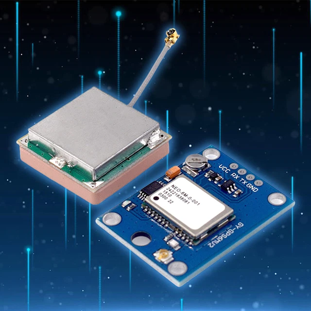 GY-NEO6MV2 MODULO DI Posizionamento 3V-5V Grande Antenna Modulo GPS ...