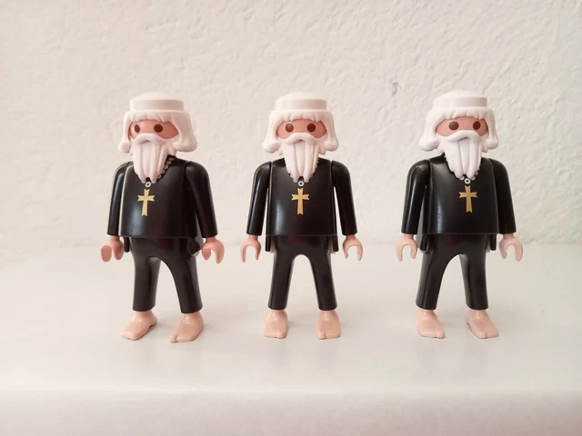 PLAYMOBIL HISTORY 3 Frati Custom New Edition EUR 9,90 - PicClick FR