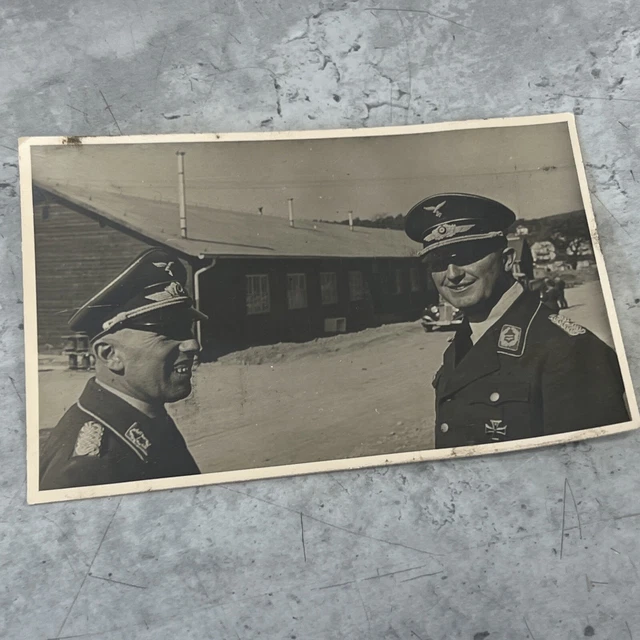 ORIGINAL FOTOPOSTKARTE FOTO Soldaten Uniform EK Lager 2.WK WWII ...