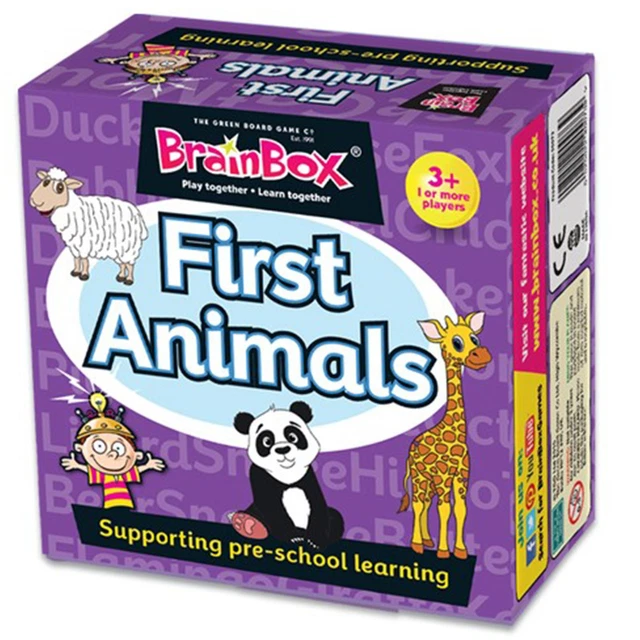 BRAINBOX FIRST ANIMALS Kids Toddler Educational Play and Learn Board Game $39.00 - PicClick AU