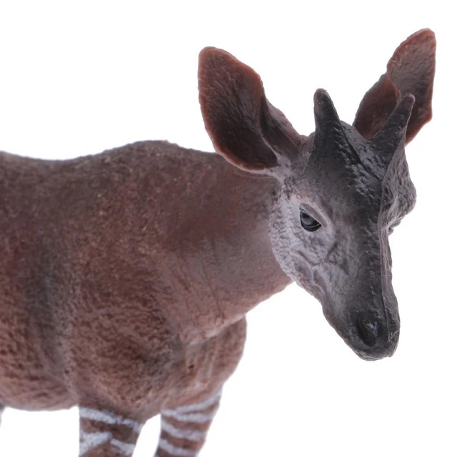 RÉALISTE OKAPI FAUNE Animal Figurine Modèle Action Figure Enfants Jouet ...