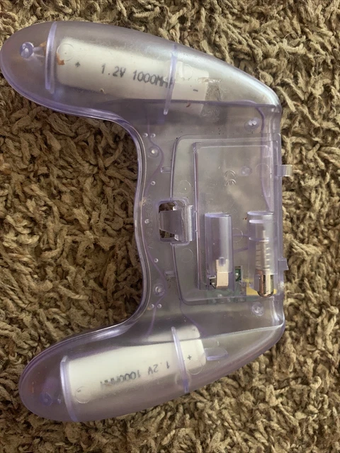 INTEC WING GRIP Power Pak Game Boy Color Clear Purple Untested/ For ...