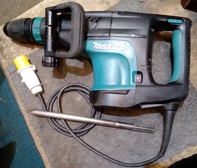 MAKITA HM1203C-110V SDS Max Demolition Hammer inc 1 chisel £340.00 ...