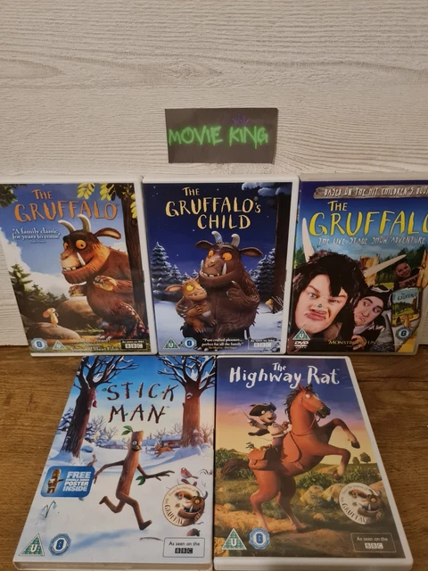 STICK MAN / Highway Rat / The Gruffalo - Child + Concert (DVD X5) [Reg ...