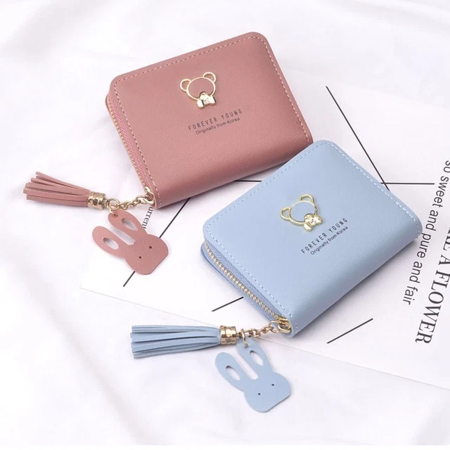CUTE PANDA CREDIT Card Holoder PU Leather Wallet Money Bag Women Girls ...