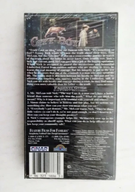 CITY BOY JAMES Brolin Wendel Meldrum Seal VHS 1991 Feature Film for ...
