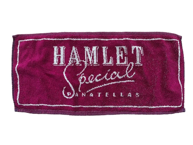 RARE VINTAGE HAMLET Special Panatellas Pub Bar Beer Towel Breweriana £ ...