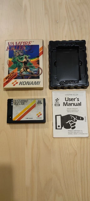 VAMPIRE KILLER MSX2 complet en très bon état Castlevania version ...