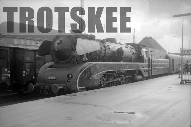 35MM NEGATIVE DB West Germany Railways Steam Loco 10 001 c1967 Deutsche ...
