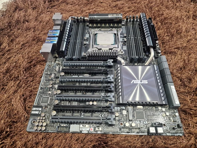 Asus X99 E Ws Motherboard Lga2011 Bp 533f1 W Intel Core I7 5820k Sr20s
