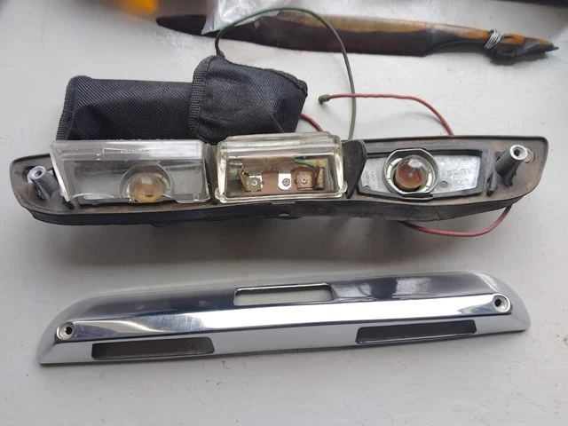 AUSTIN MAXI NUMBER Plate Rear Light Unit For Bumper £35.00 - PicClick UK