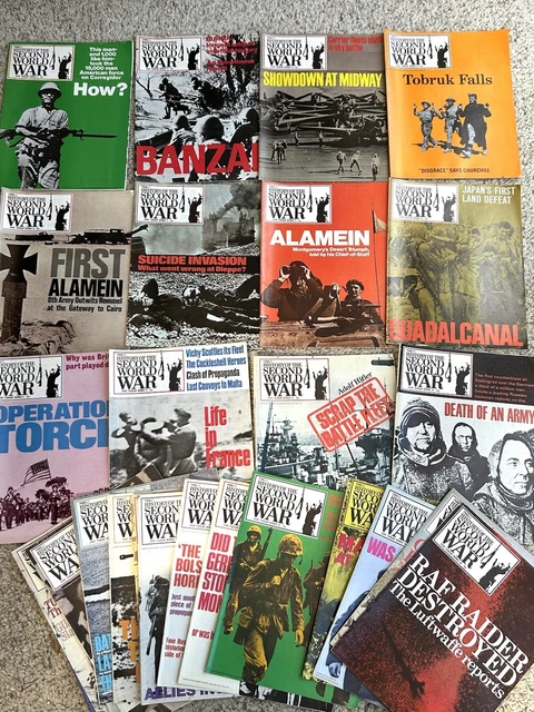 VINTAGE HISTORY OF the Second World War Magazine Part 3 WWII Germany ...