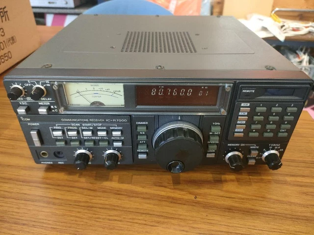 ICOM IC-R7000 Communications Receiver Ham Radio Junk For Parts $239.89 ...