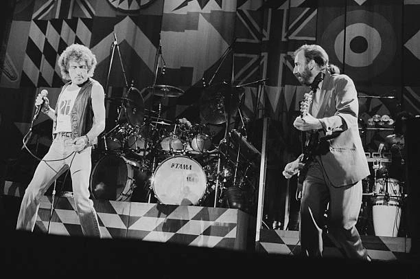 ROGER DALTREY AND Pete Townshend The Who in Birmingham 1989 OLD MUSIC ...