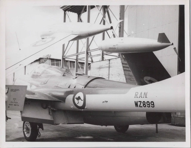 DE HAVILLAND SEA Venom Wz899 Original Manufacturers Photo Royal ...