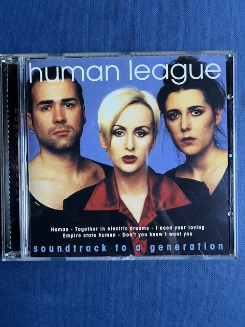 BANDE ORIGINALE DE Human League à une génération utilisée 14 pistes CD ...
