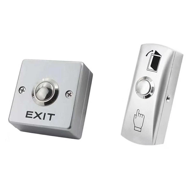 ACCESS CONTROL SYSTEM Push Exit Button Switch Easy To Use Package ...