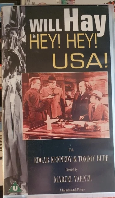 WILL HAY - Hey! Hey! USA! Rare VHS Video Tape NEW Sealed £19.99 ...