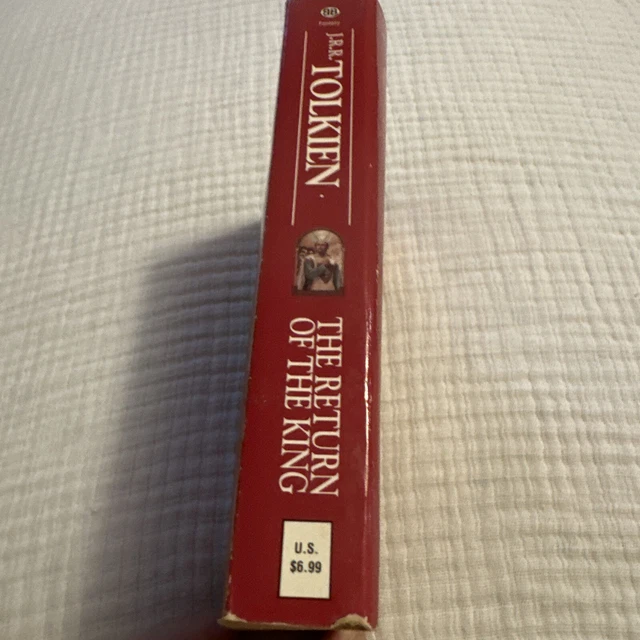 J.R.R TOKIEN LOTR Lord Of The Rings Return Of The King Part 3 PaperBack ...