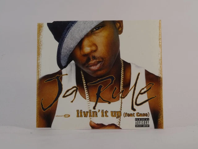 JA RULE FT CASE LIVIN' IT UP (G59) 4 pistes CD pochette photo unique ...