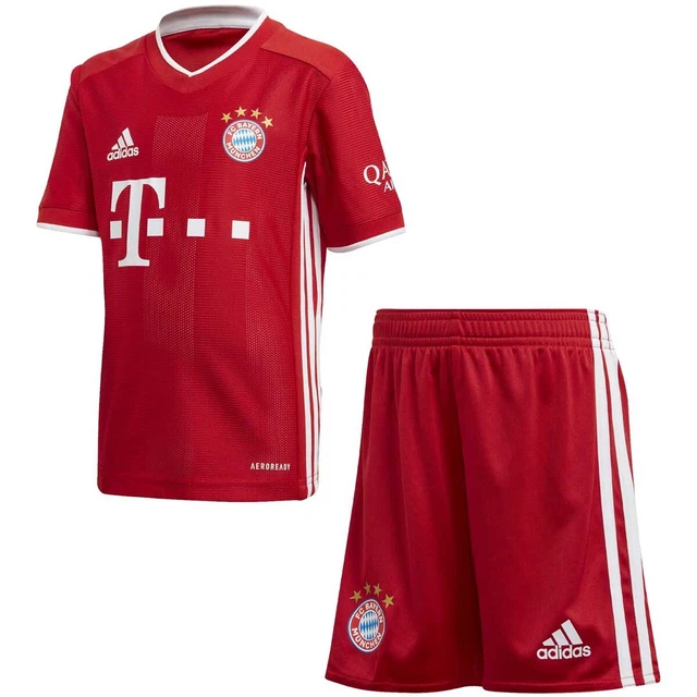 ADIDAS FC BAYERN München Minikit Kinder Fan Fußball Trikot Set FI6202 ...