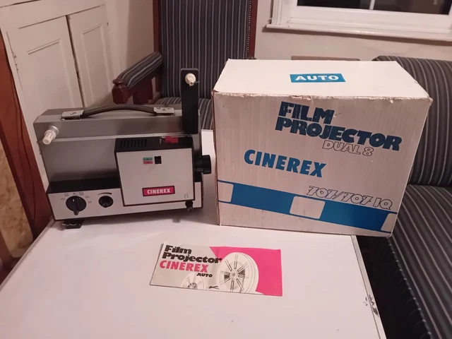 CINEREX 707/707 IQ Auto Dual 8 8mm Cine Reel Vintage Movie Video Film ...