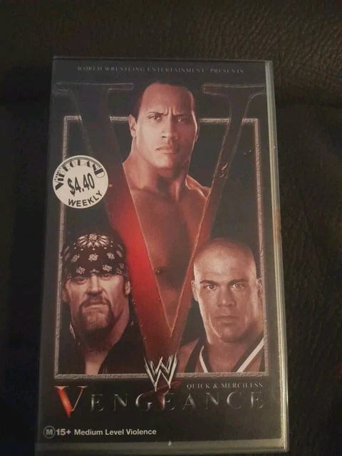 WWE WWF VENGEANCE 2002 Wrestling Vhs Video £12.53 - PicClick UK
