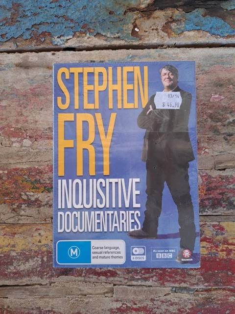 STEPHEN FRY - Inquisitive Documentaries Collection DVD New/Sealed FREE ...