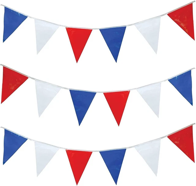 UNION JACK JAGD 25M Jubiläum 50 Flaggen rot weiß blau Banner Party ...