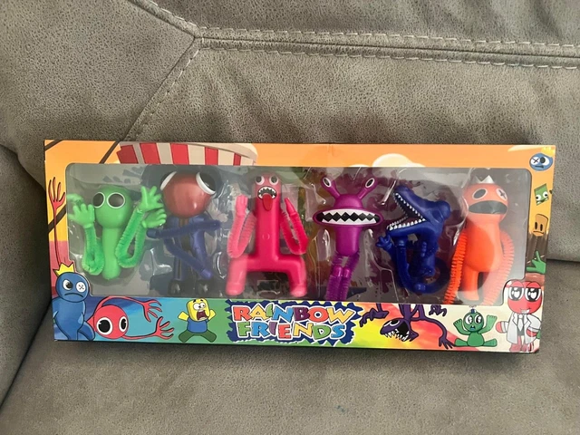 ROBLOX RAINBOW FRIENDS SET Plush Toy Blue Green Red Purple Kids Gift UK ...
