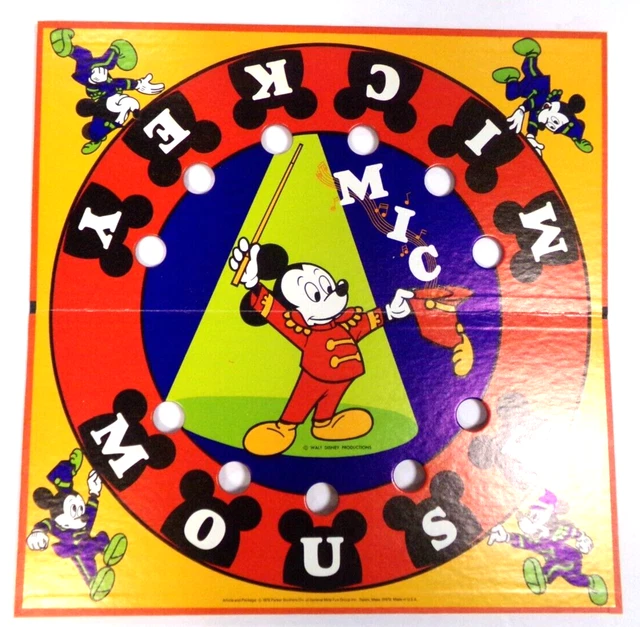 WALT DISNEY'S MICKEY Mouse Board Game 1976 Parker Brothers CH-A2 £28.58 ...