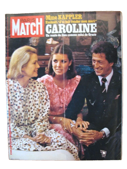 PARIS-MATCH 1476 DU 09/09/1977- Mme Kappler: J'ai fait évader mon mari ...