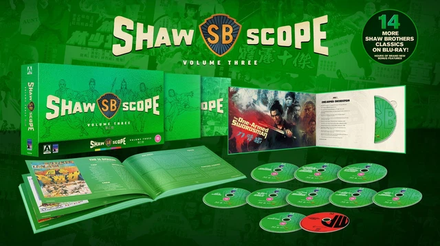 SHAWSCOPE VOLUME THREE Limited Edition (Blu-ray) David Chiang Lily Ho ...