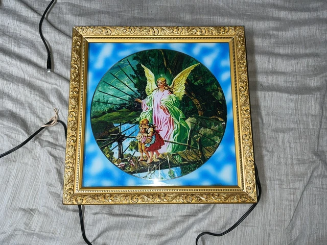 VINTAGE MOTION LAMP Moving Picture Light Wall Display Psychodelic ...