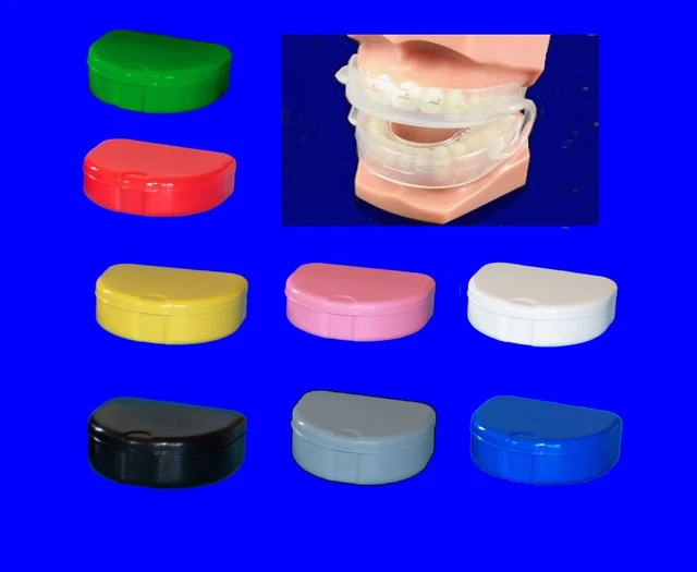 MASEL DOUBLE GUM Teeth Shield Mouth Jaw Guard for Braces + Case £9.95 ...