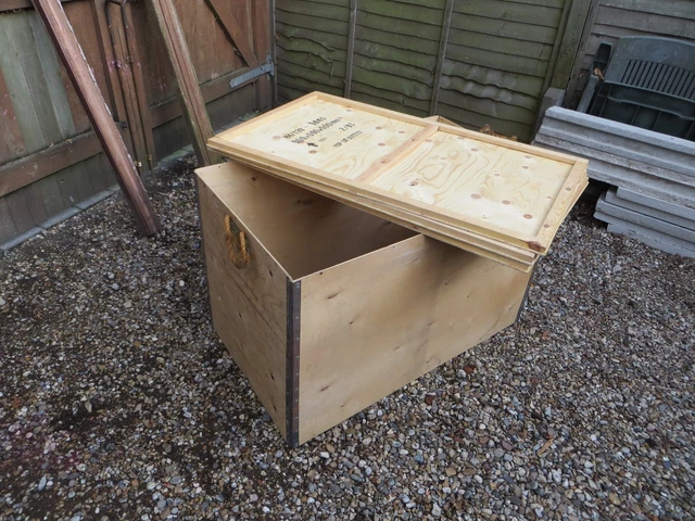 WOODEN MFO BOX RAF, Army, Navy £4.00 - PicClick UK