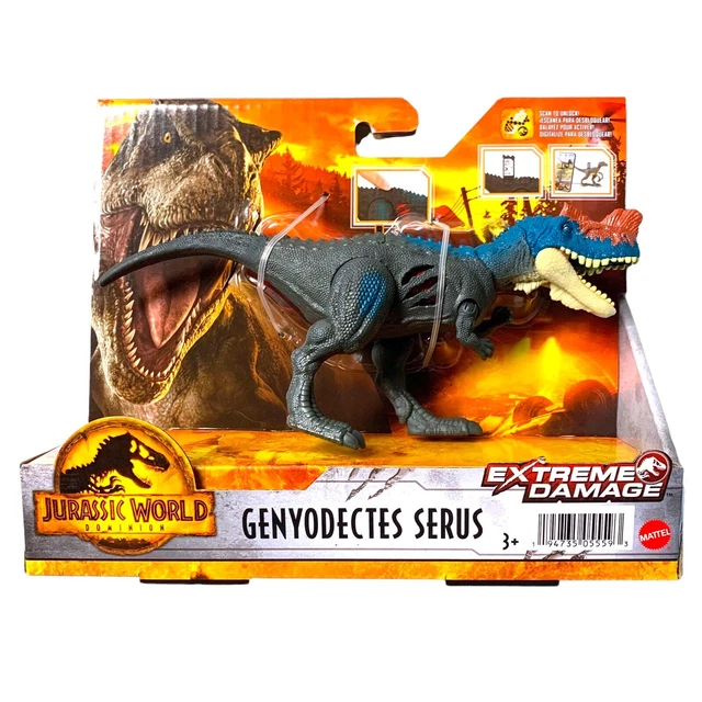 JURASSIC WORLD EXTREME Damage Genyodectes Serus Dinosaur Walmart ...