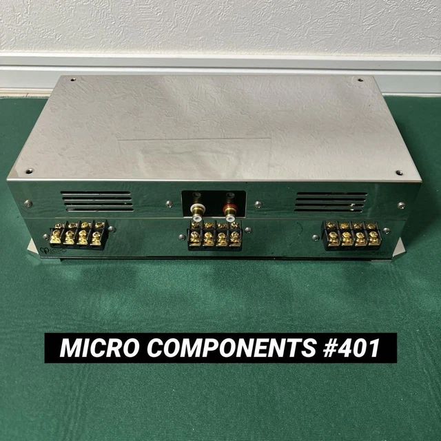 AMPLIFICATEUR DE PUISSANCE de voiture à tube à vide Micro Components 401... EUR 1.962,83 ...