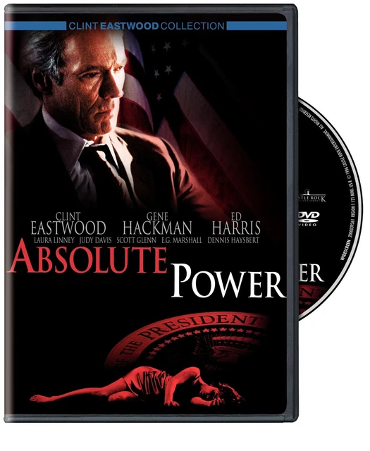 ABSOLUTE POWER (DVD) Clint Eastwood Gene Hackman Ed Harris Laura Linney ...