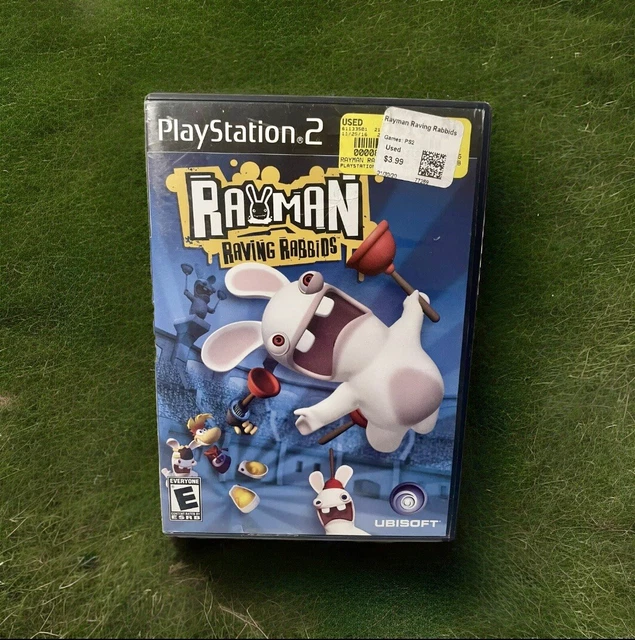 RAYMAN: RAVING RABBIDS (Sony PlayStation 2, PS2) Complete Fast S/H £15. ...