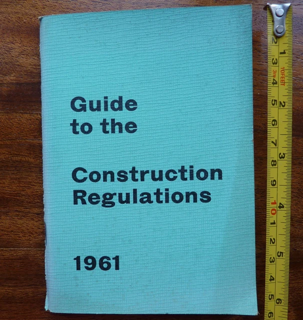 GUIDE TO THE Construction Regulations 1961 - 1962 Engineering Lifting ...