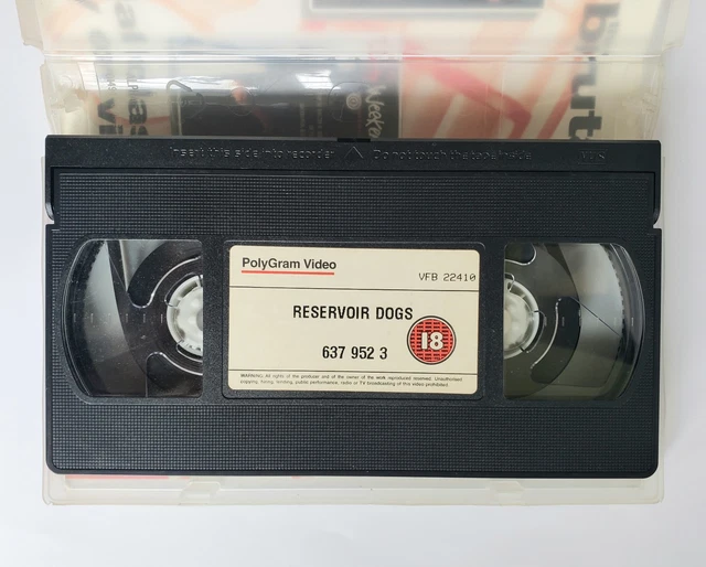 RESERVOIR DOGS VHS Video 18 Uncut Good Condition Tarantino Classic £6. ...