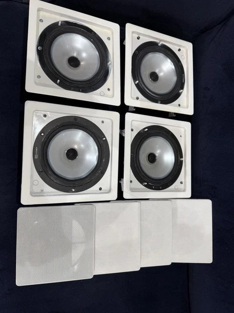 KEF CI 160 - QS in Ceiling & Dolby Atmos cinema hifi Speakers X4 ...