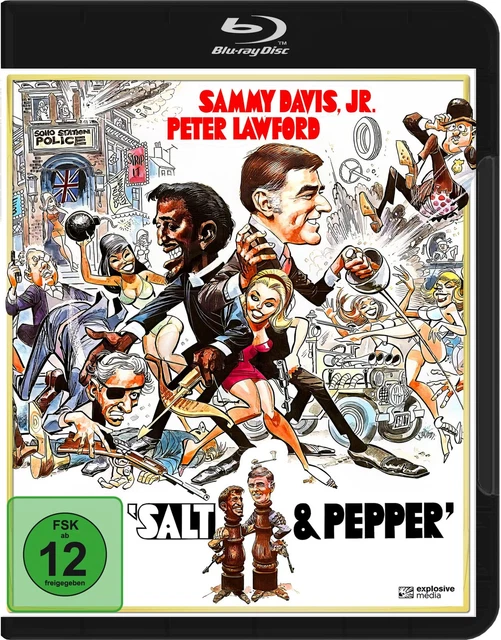 SALT AND PEPPER (Blu-ray) Davis Sammy Jr. Lawford Peter Bates Michael ...