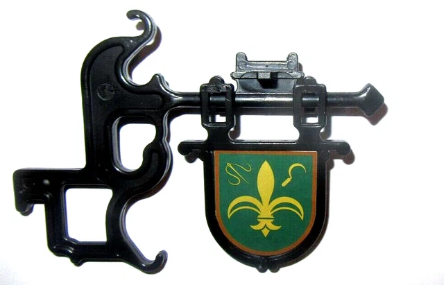 PLAYMOBIL ENSEIGNE forge forgeron moyen âge château fort iso13 neuf EUR ...