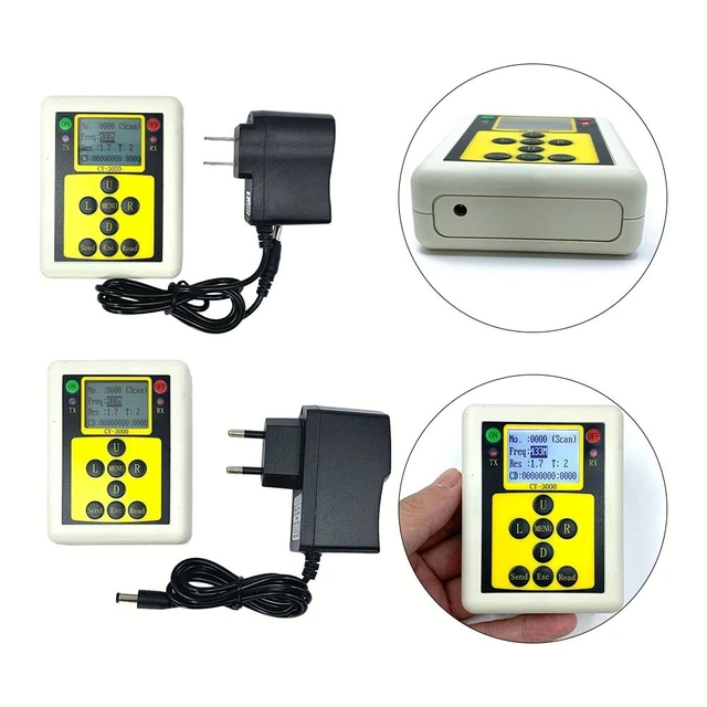 PROFESSIONAL HANDHELD REMOTE Control Frequency Counter Decoder 315MHz ...