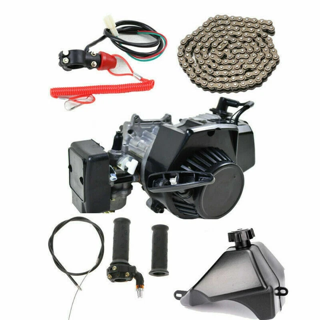 49CC 2 STROKE Pull Start Complete Engine Motor Mini Pocket PIT Dirt ...