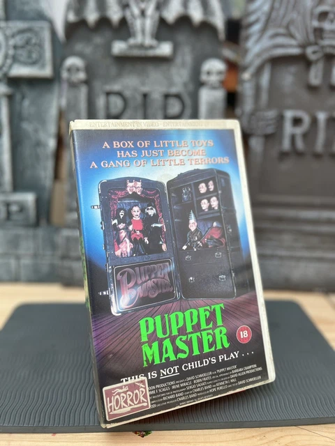 PUPPET MASTER VHS Horror Big Box Ex Rental Video £40.00 - PicClick UK