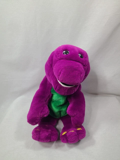 14& INTERACTIVE PLUSH Barney Actimates Microsoft Dinosaur Talking Doll ...