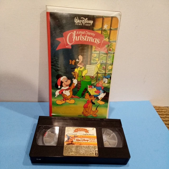 A WALT DISNEY Christmas VHS Mickey Mouse. Goofy. Rare Cartoon Special £ ...